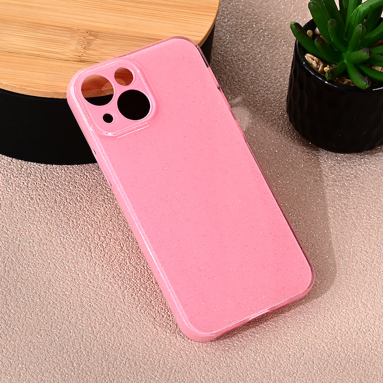 Futrola Sparkle Dust za iPhone 13 Mini roze