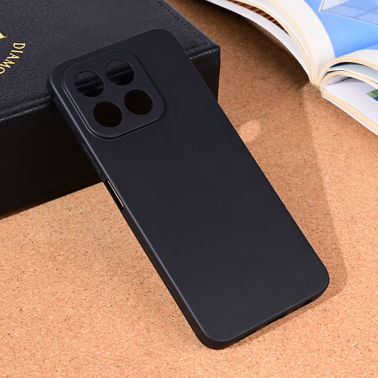 Zastitna silikonska maska (futrola) Ultra Thin - Huawei Honor X6b mat crna