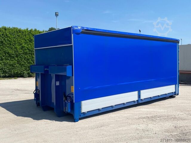 Kontejneri za prevrtanje
CONTAINER SCARRABILE NUOVO CENTINATO CON ALZA E A