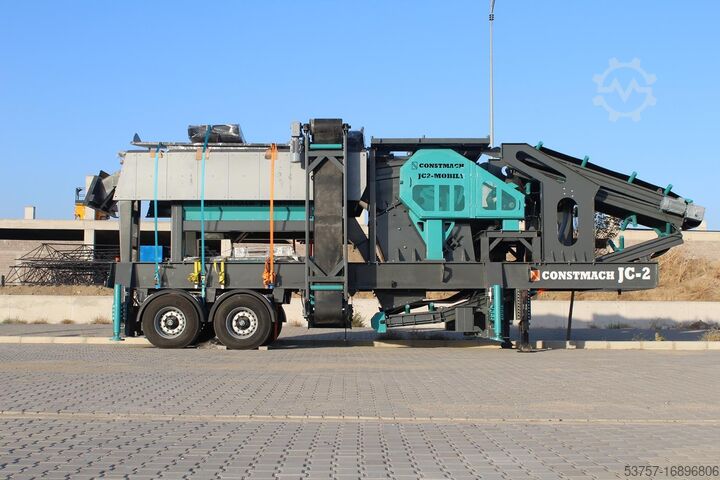 150 TPH mobilna postrojenje za drobljenje vilice
Constmach | Mobile Crusher Manufacturer 150 TPH mobile jaw crushing plant