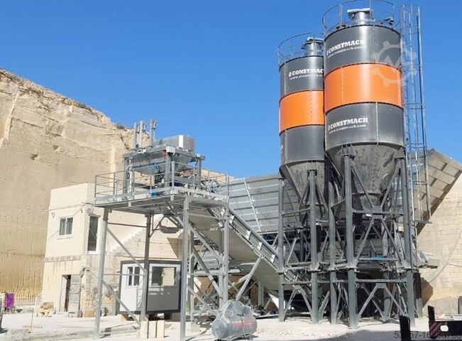 100 m3 / h fabrika betona suvog tipa
Constmach | Concrete Plant Manufacturer 100 m3/h dry type concrete mixing plant