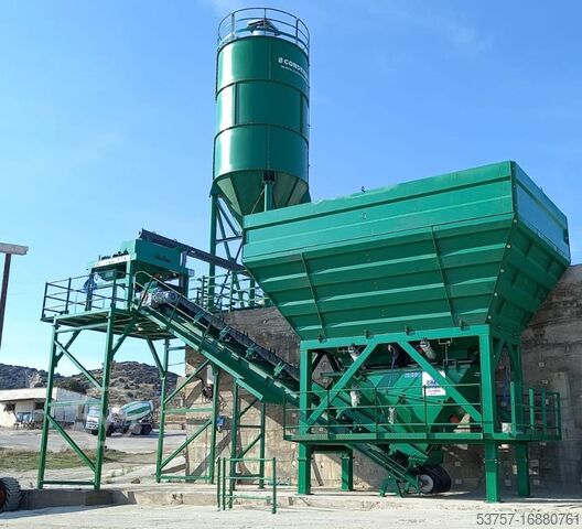 60 m3 / h suvog tipa betona betona betona
Constmach | Concrete Plant Manufacturer 60 m3/h dry type concrete batching plant