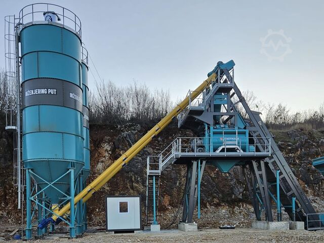 Fabrika za grupu betona 120 M3/H
Constmach | Concrete Plant Manufacturer 120 m3/h compact concrete batching plant