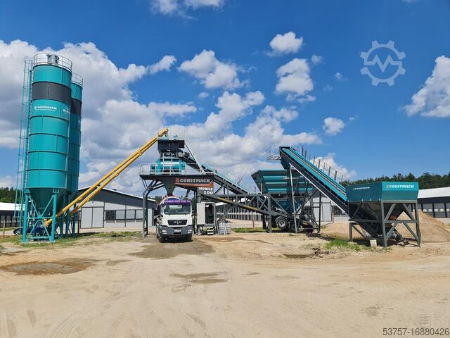 100 m3 / h mobilna betona betona betona
Constmach | Concrete Plant Manufacturer 100 m3/h mobile concrete batching plant