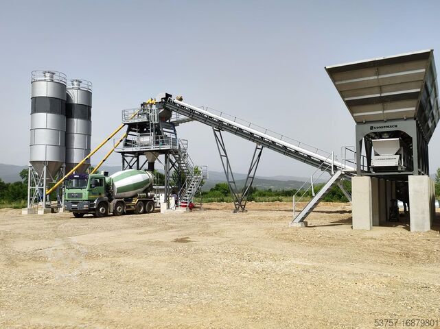 Stacionarna fabrika za mešanje betona
Constmach | Concrete Plant Manufacturer 120 m3 stationary concrete mixing plant