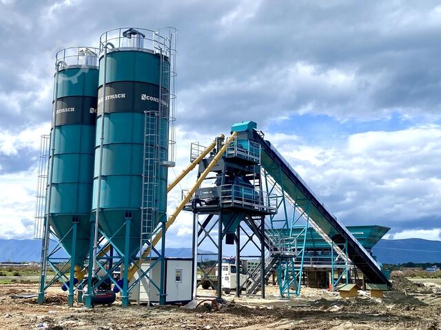 100M3 stacionarni beton betona betona betona
Constmach | Concrete Plant Manufacturer 100M3 stationary concrete batching plant