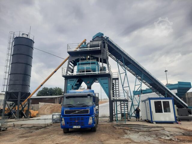 60 m3 / h stacionarna fabrika betona
Constmach | Concrete Plant Manufacturer 60 m3/h stationary concrete mixing plant