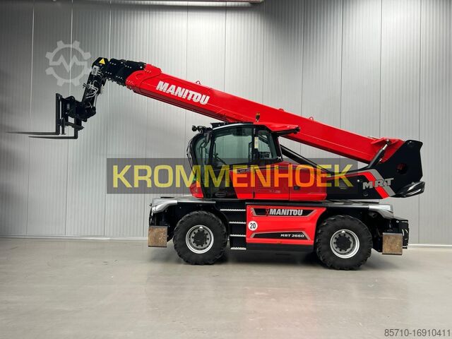 Telehandleri
Manitou MRT 2660 Vision+ Vol opties !!