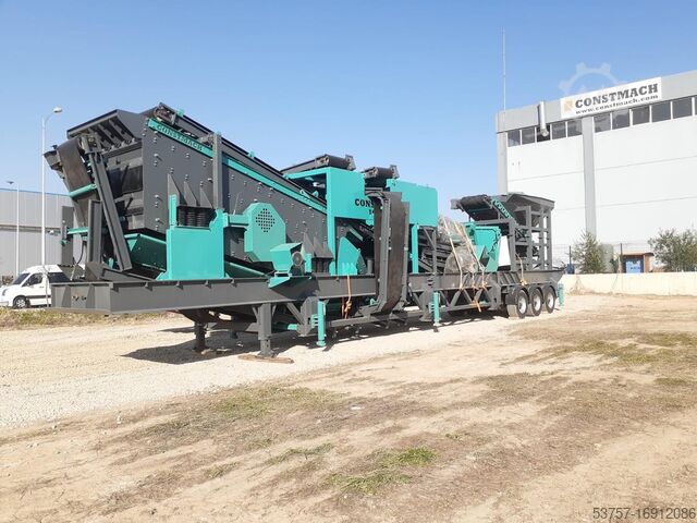 150 TPH mobilna postrojenje za drobljenje vilice
Constmach 150 TPH mobile jaw crushing plant