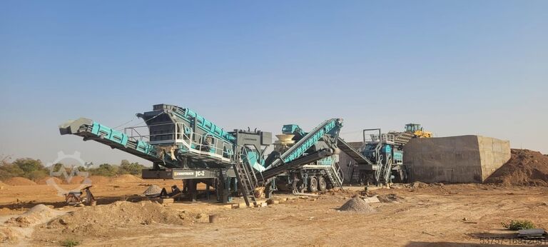 150 TPH mobilna postrojenje za drobljenje
Constmach 150 TPH mobile crushing plant