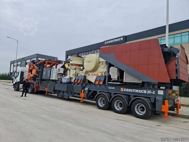 Mobilna postrojenja za drobljenje
Constmach Mobile crushing plant 60 TPH