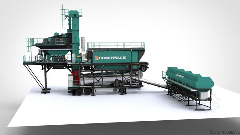 Batch tip asfalt postrojenja
Constmach Batch type asphalt plant