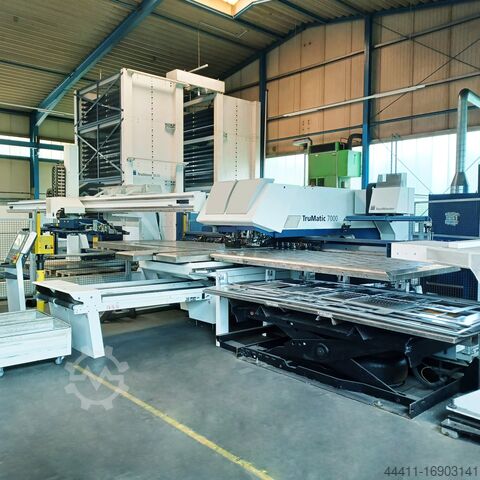 ЦNЦ probijanje laserski mašina
TRUMPF TruMatic 7000 (K02G) 1600 3200 Watt FMC