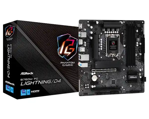 ASROCK B760M PG LIGHTNINGD4 matična ploča