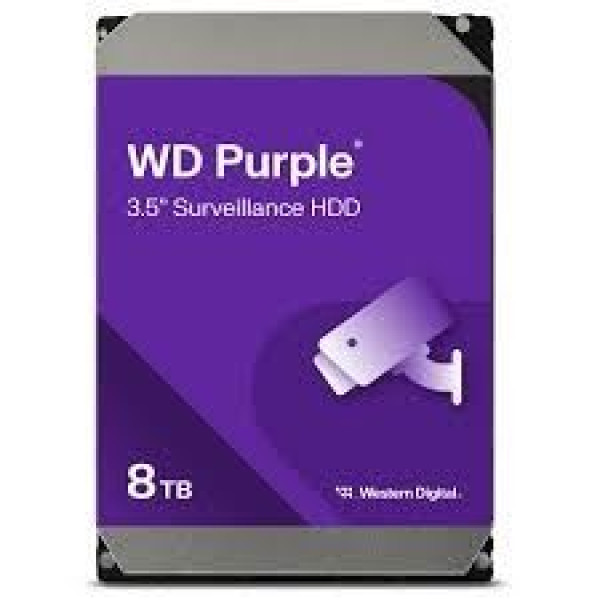 HDD INT 8TB WD Purple™ Surveillance 3,5'' SATA WD85PURZ