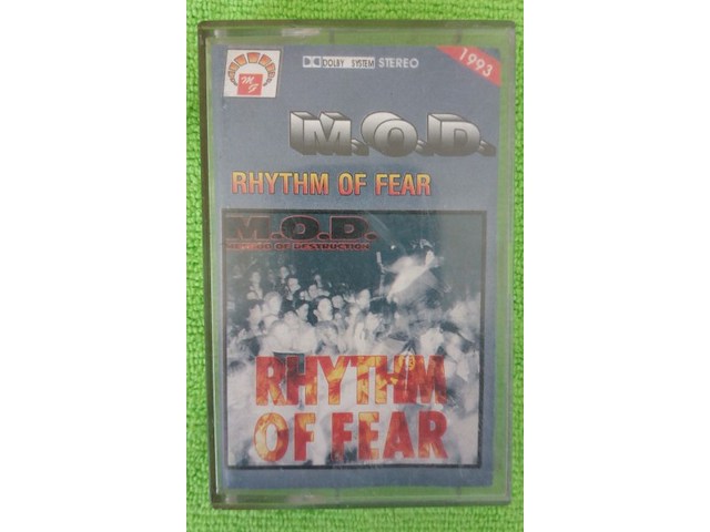 M.O.D. Method Of Destruction  ‎– Rhythm Of Fear