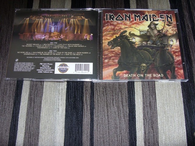 Iron Maiden – Death On The Road 2CD Sanctuary USA 2005.