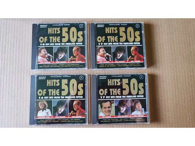 Various – Hits Of The 50s  - 4 CD