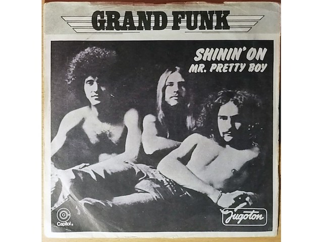 SP GRAND FUNK - Shinin` On / Mr. Pretty Boy (1974) VG+