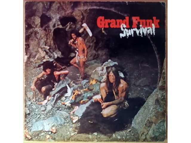 LP GRAND FUNK RAILROAD - Survival (1970) UK, VG-