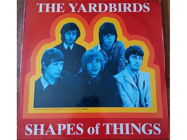 The Yardbirds-Shapes of Thing Made in Switzerland LP 81