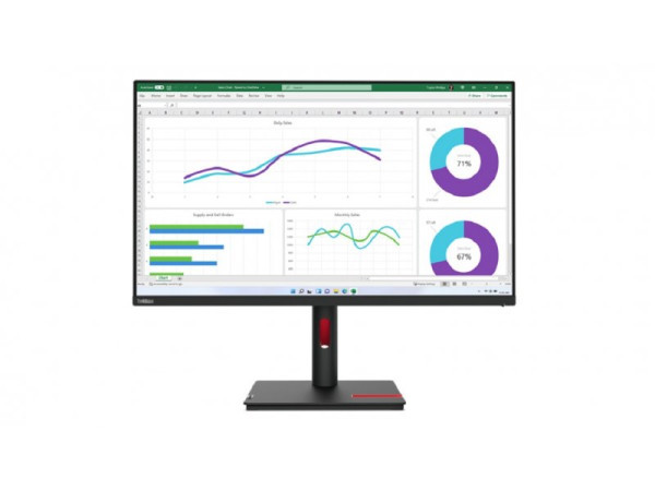 LENOVO ThinkVision T32p-30 (Raven Black) 4K IPS; HDMI, DP, USB-C (63D2GAT1EU)