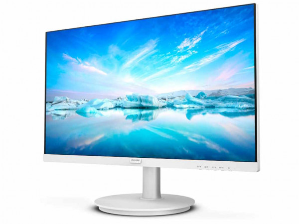 PHILIPS Monitor 241V8AW/00 23,8''/IPS/1920x1080/75Hz/4ms GtG/VGA,HDMI/VESA/zvučnici/bela