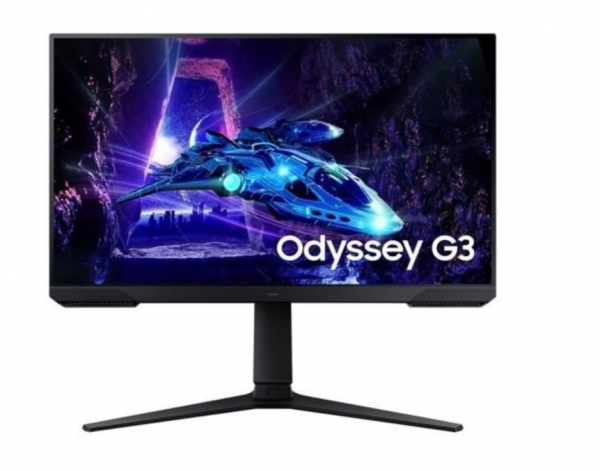 SAMSUNG Monitor SAMSUNG LS24DG302EUXEN 24''/VA/1920x1080/180Hz/1ms MPRT/HDMI,DP/Freesync/Pivot/VESA/crna