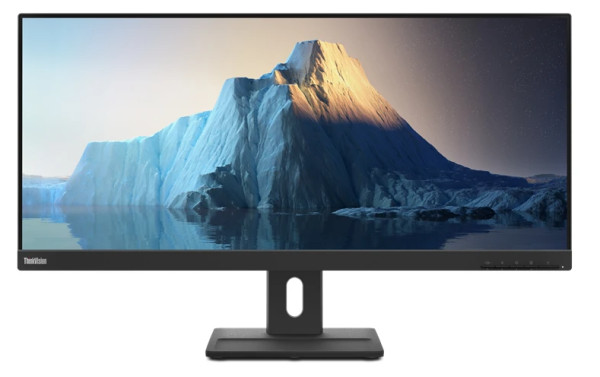 LENOVO ThinkVision E29w-20 (Raven Black) 2560x1080 Wide 21:9 IPS, Tilt, Swivel, Height Adjust Stand (62CEGAT3EU)