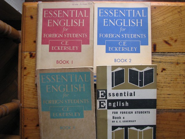 C.E. ECKERSLEY-ESSENTIAL ENGLISH FOR STUDENTS 1-4