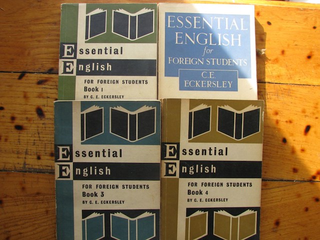 C.E. ECKERSLEY-ESSENTIAL ENGLISH FOR STUDENTS 1-4