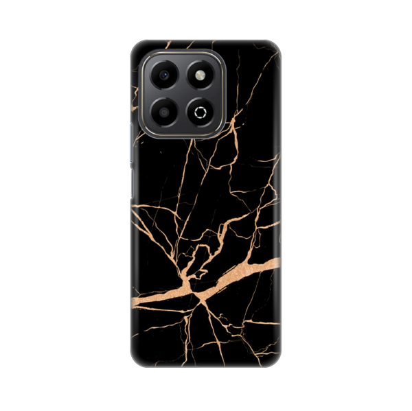 Honor X6b silikonska futrola All Black (Print)