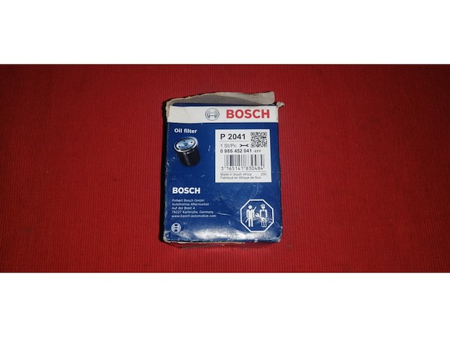 Bosch filter ulja P2041 za razne modele