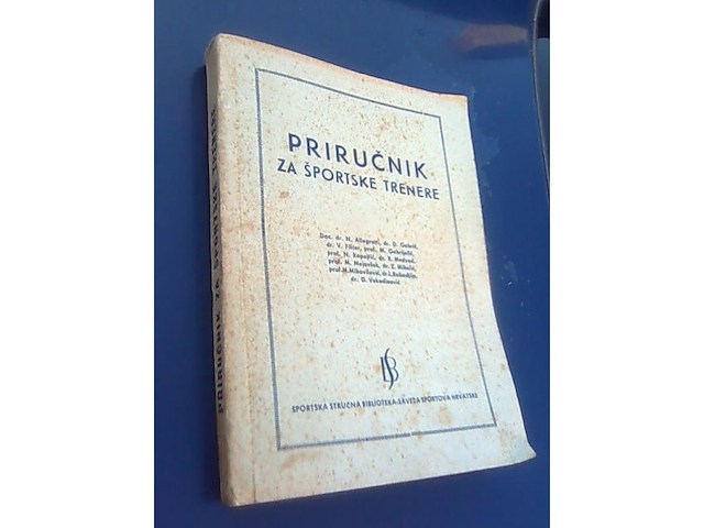 Priručnik za športske trenere - doc. dr Allegretti