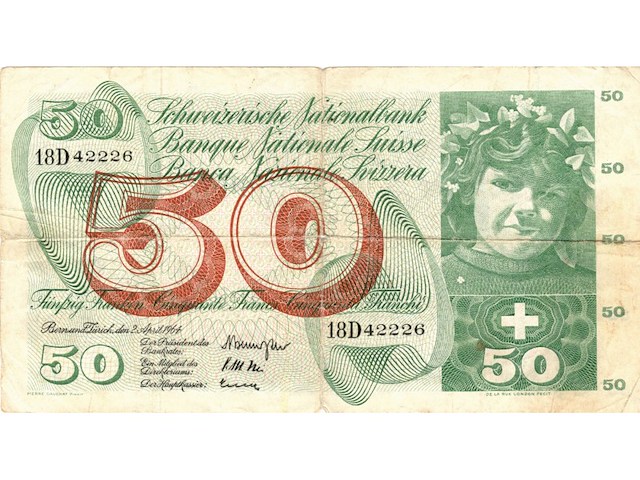 50 Franaka 1964.