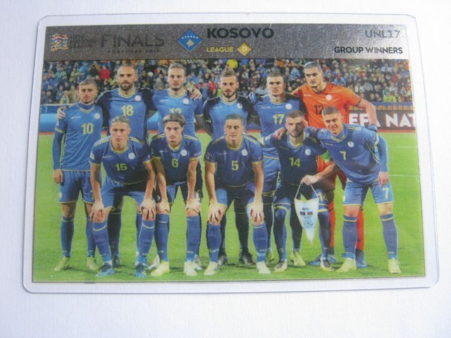 Adrenalyn XL Panini KOSOVO