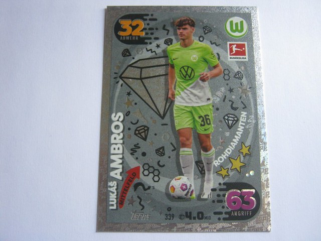 Topps Match Attax 2023/24 Bundesliga br 339