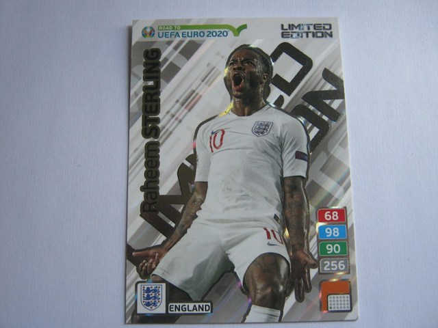 Road to UEFA EURO 2020 Adrenalyn XL Panini LE Sterling