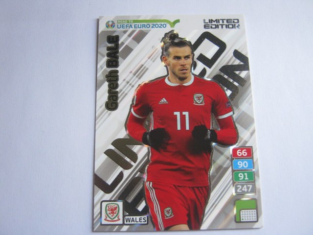 Road to UEFA EURO 2020 Adrenalyn XL Panini LE Gareth Ba