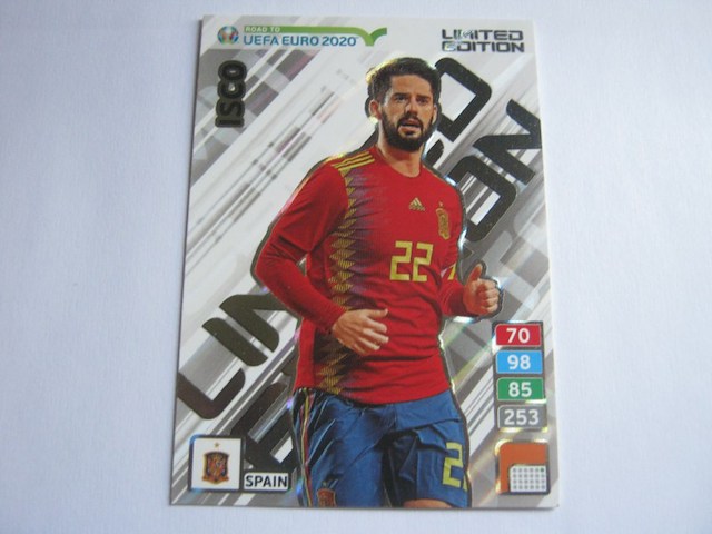 Road to UEFA EURO 2020 Adrenalyn XL Panini LE Isco