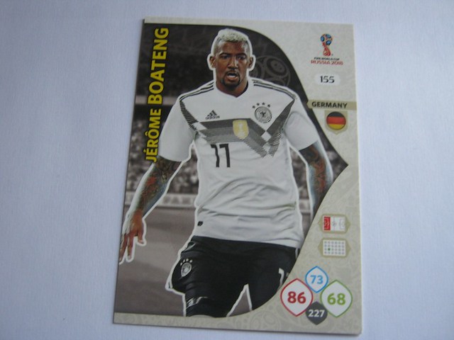 Russia 2018 Adrenalyn XL Panini 155 Jerome Boateng