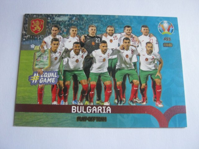 Euro 2020 Uefa Adrenalyn XL Panini 453 Bulgaria