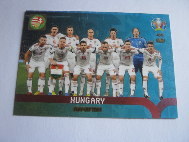 Euro 2020 Uefa Adrenalyn XL Panini 455 Hungary