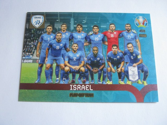 Euro 2020 Uefa Adrenalyn XL Panini 458 Israel