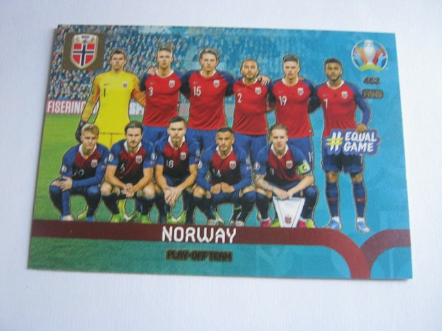 Euro 2020 Uefa Adrenalyn XL Panini 462 Norway