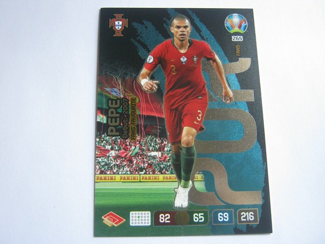 Euro 2020 Adrenalyn XL Panini 265 Pepe