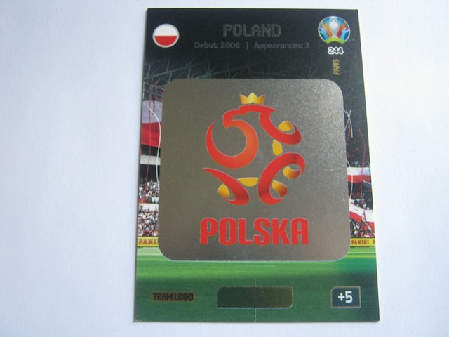 Euro 2020 Adrenalyn XL Panini 244 Poland