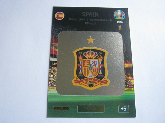 Euro 2020 Adrenalyn XL Panini 136 Spain