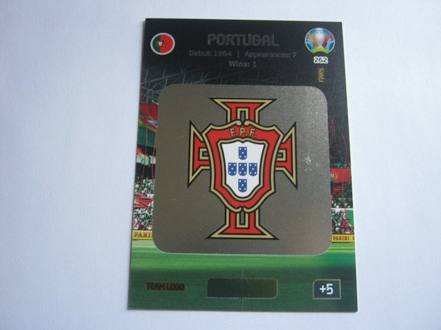 Euro 2020 Adrenalyn XL Panini 262 Portugal