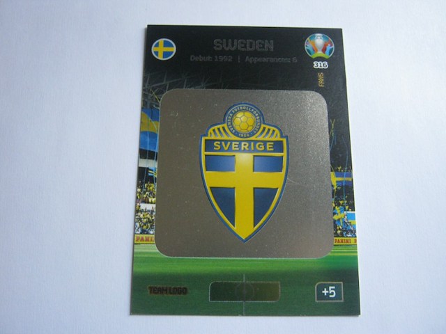 Euro 2020 Adrenalyn XL Panini 316 Sweden